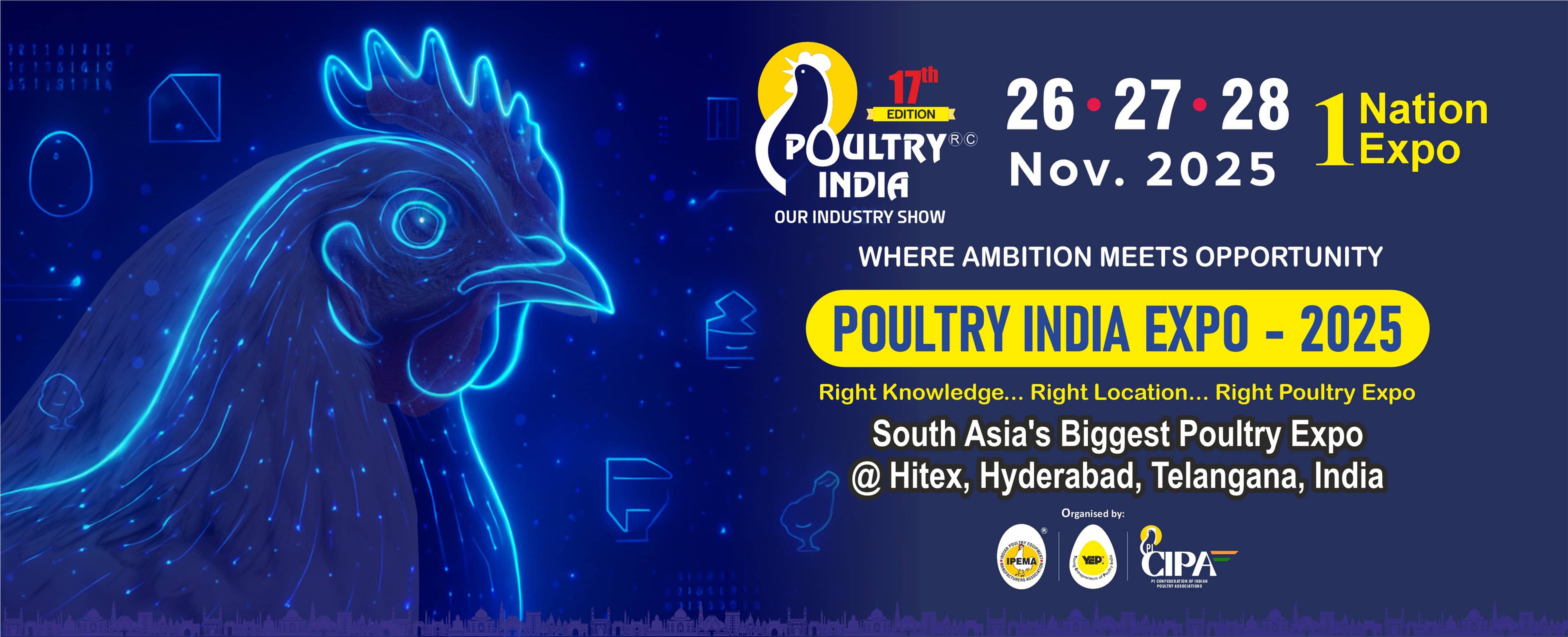 POULTRY INDIA EXPO - 2025 in Hyderabad | Poultry India