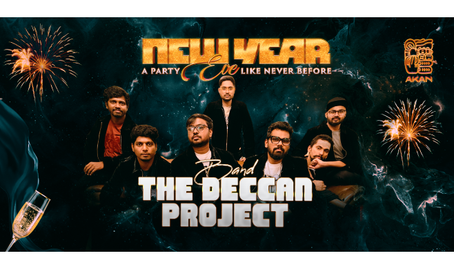NYE 2025 - Deccan Project @ Akan in Hyderabad | Tickets99