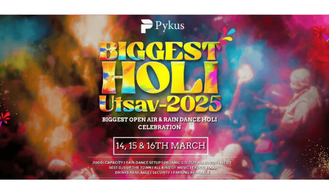 Biggest Holi Utsav 2025 | Pykus Resto Bar in Bengaluru | Tickets99